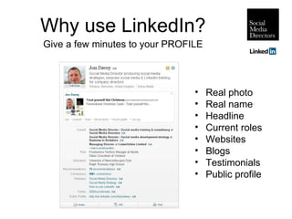 Why use linkedin | PPT