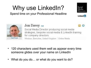 Why use linkedin | PPT