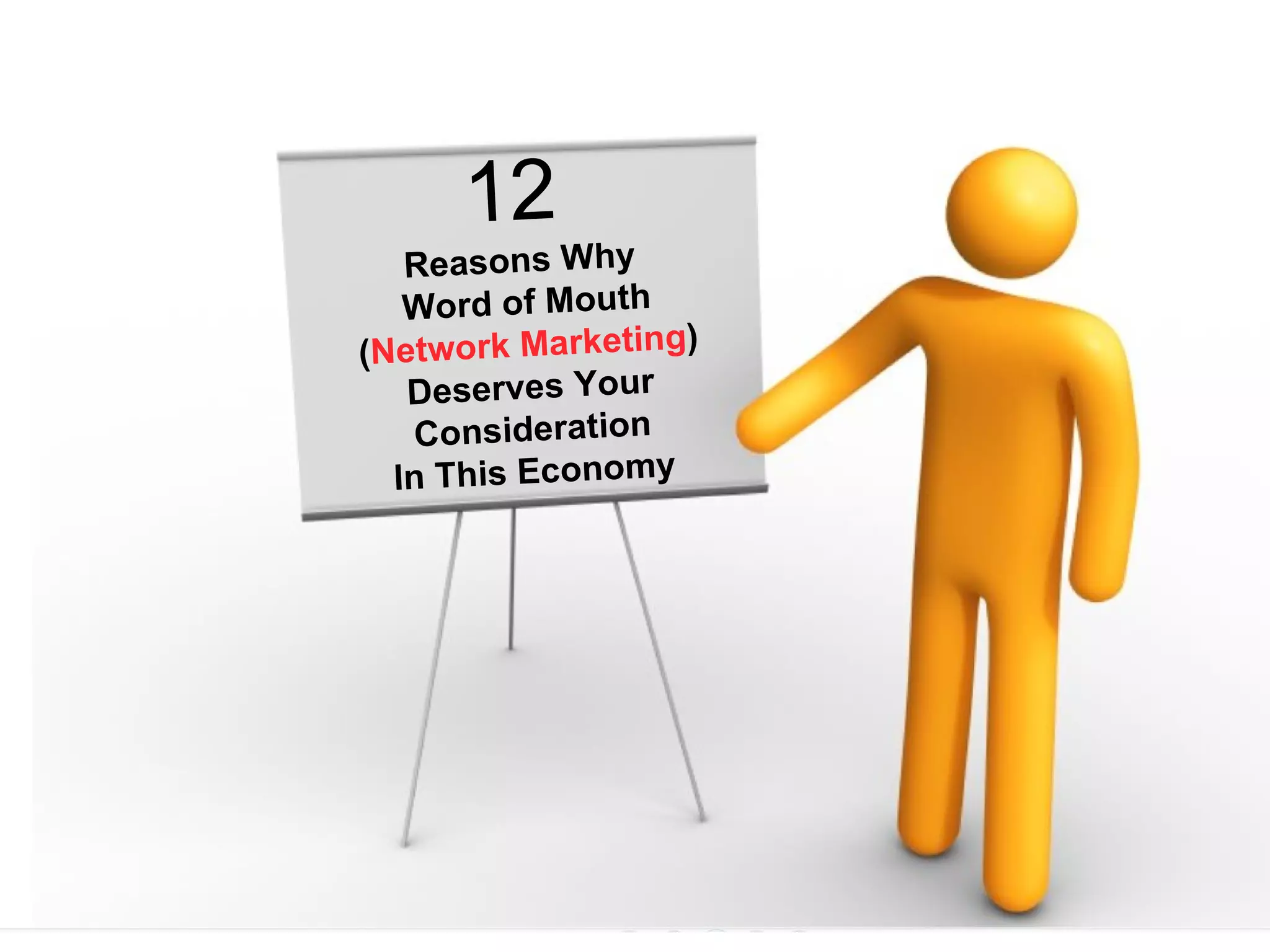 Why Use Network Marketing | PPT