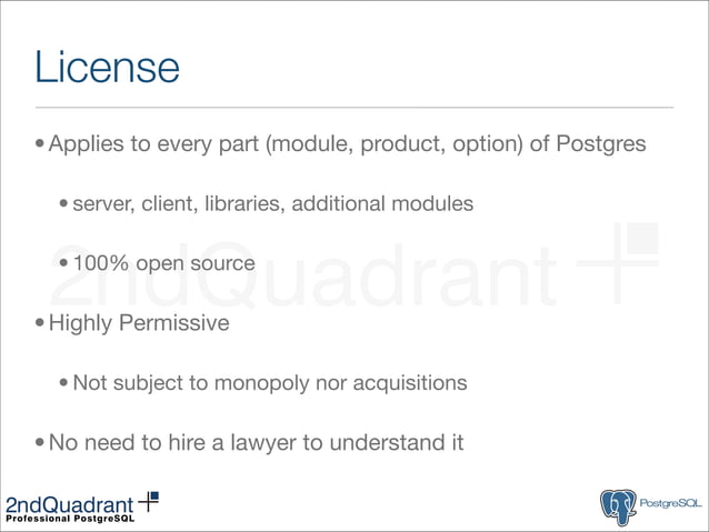 Why use PostgreSQL? | PDF