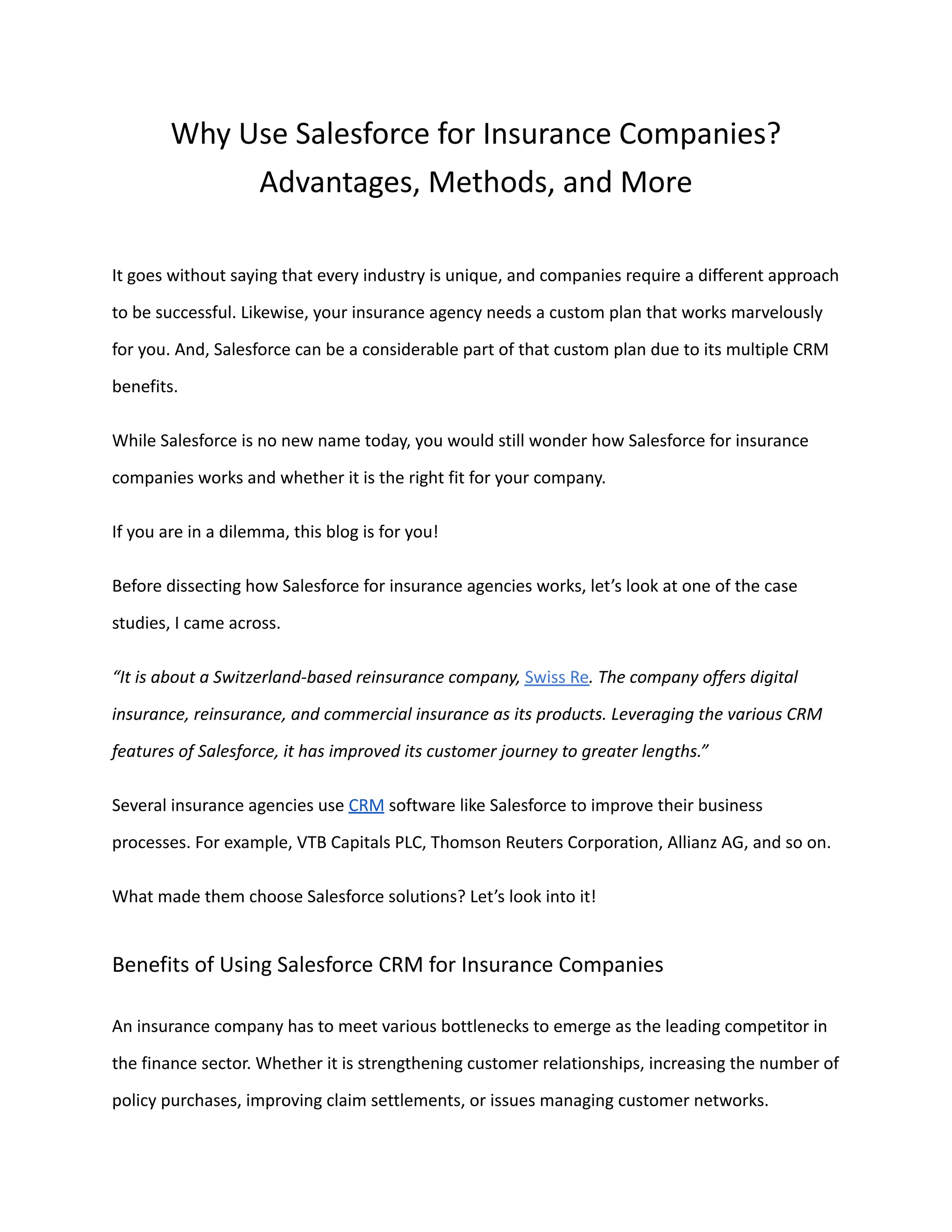 Why Use Salesforce for Insurance Companies.pdf Why Use Salesforce for Insurance Companies.pdf
