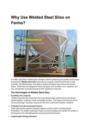 Why Use Welded Steel Silos on Farms_.docx