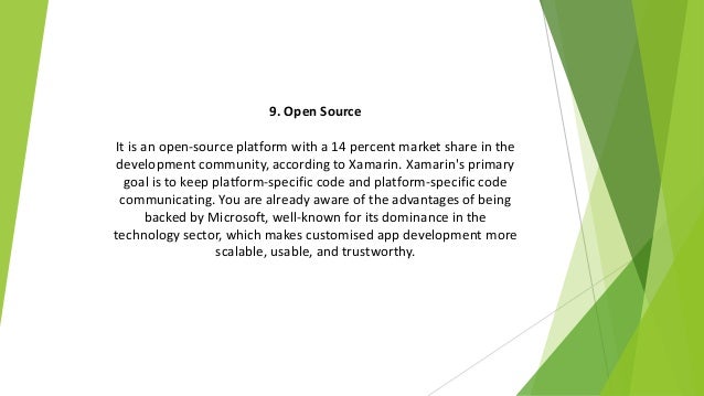 Why Use Xamarin For Mobile App Development Pptx