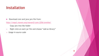 SQLite and object-relational mapping in Java | PPTX | Databases ...
