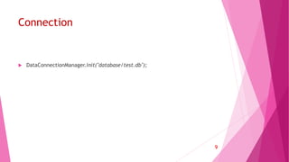 SQLite and object-relational mapping in Java | PPTX | Databases | Computer Software and Applications