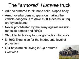 Why U.S. Soldiers are Killed in Iraq v1.0 | PPT