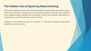 Protect confidential files with advanced watermark security | PPTX