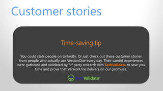 Why VersionOne is Wicked Awesome | PPT