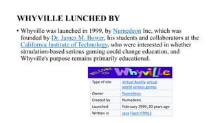 Whyville | PPTX