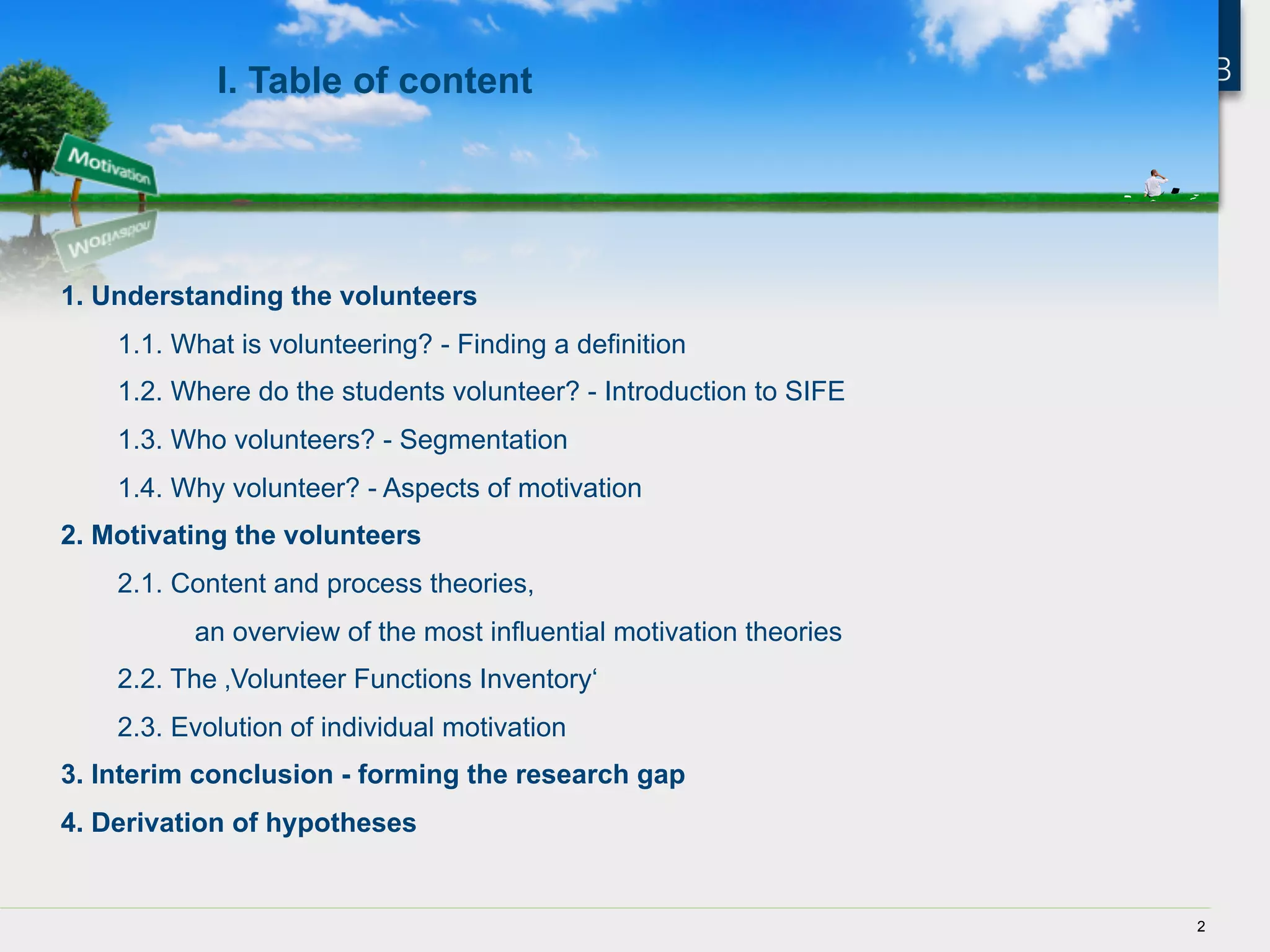 Understanding Volunteering | PDF