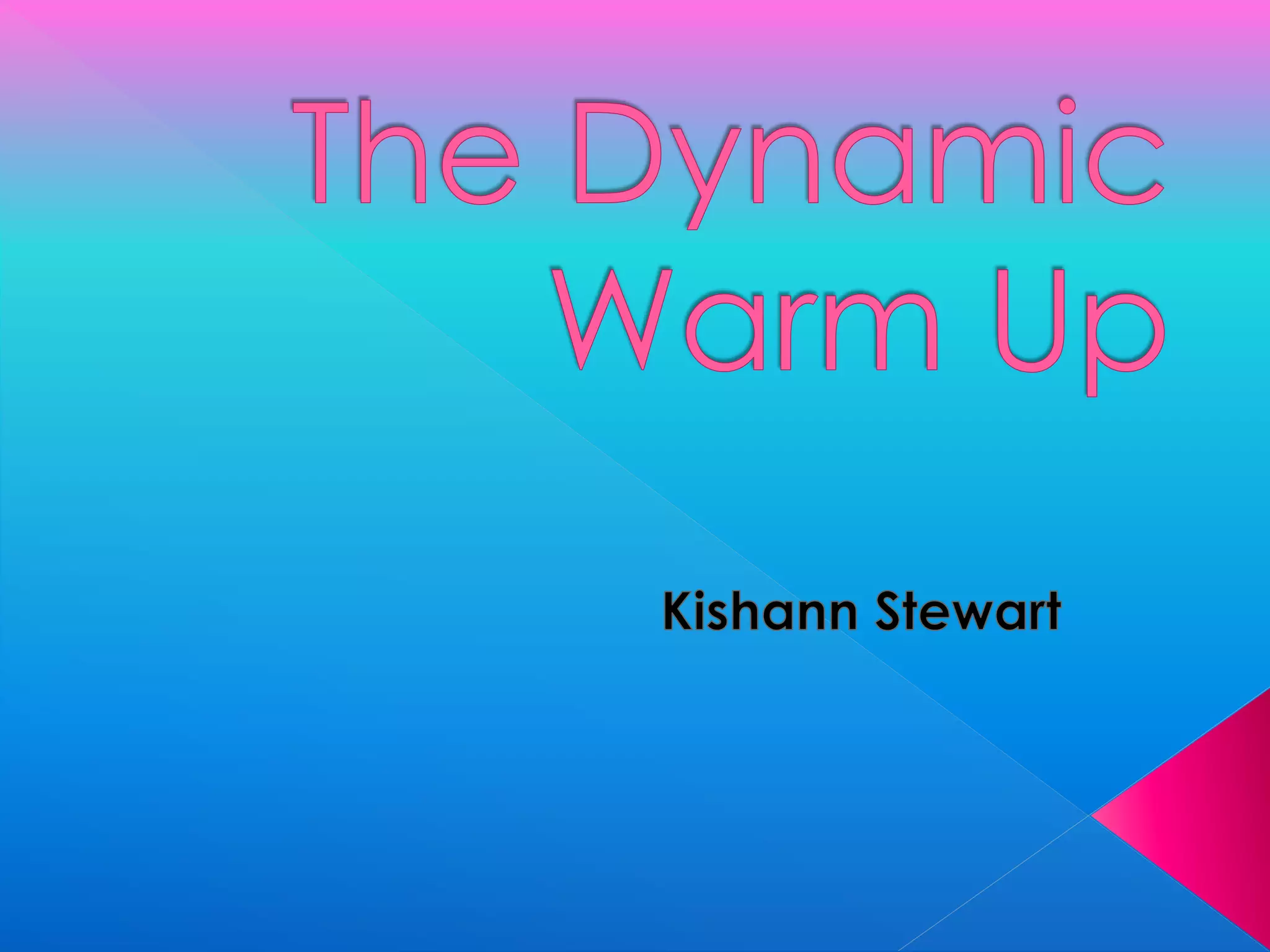 Why warm up | PPT