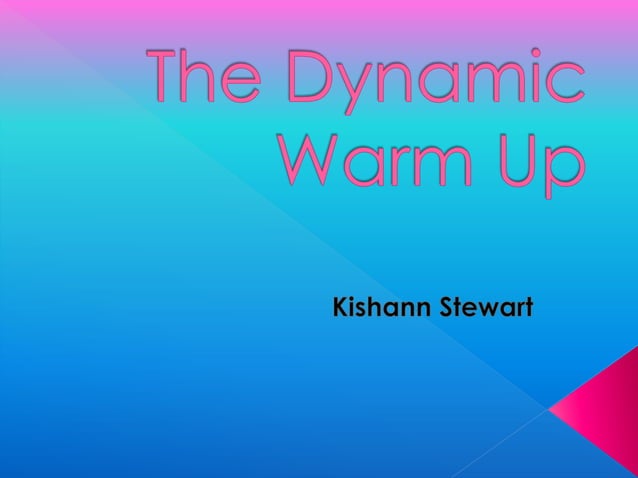 Why warm up | PPT