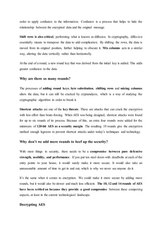 Why was aes developed | PDF