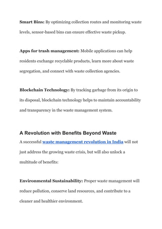 Why Waste Management Needs a Revolution in India.pdf
