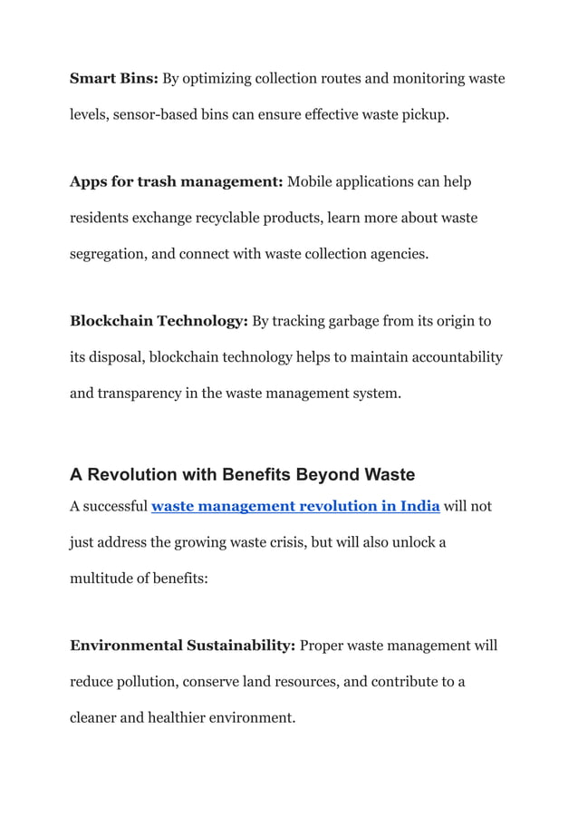 Why Waste Management Needs a Revolution in India.pdf