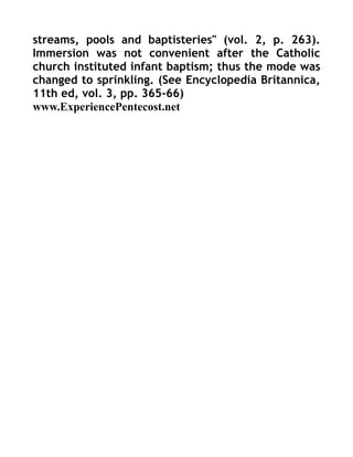 Why We Baptize In Jesus Name | PDF