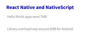 Why we built 35kb React Native alternative ? | PDF