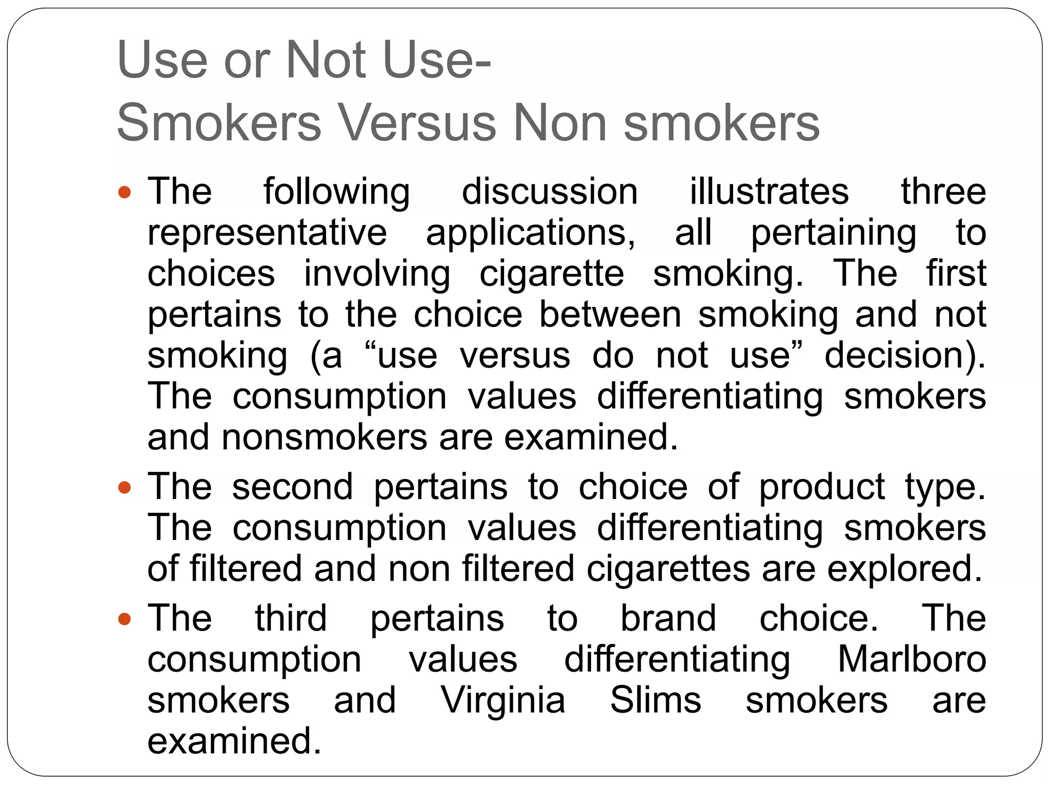 Theory of consumption values | PPTX