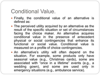 Theory of consumption values | PPTX