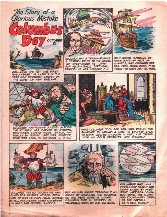 Why We Celebrate Columbus Day | PDF | National & Civic Holidays | Holidays