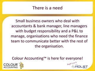 Why we chose colour accounting | PPTX