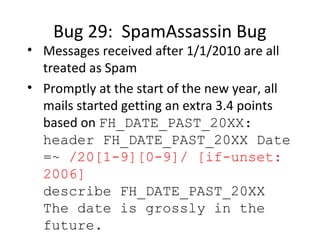 Why we didn't catch that application bugs | PPT | Operating Systems ...