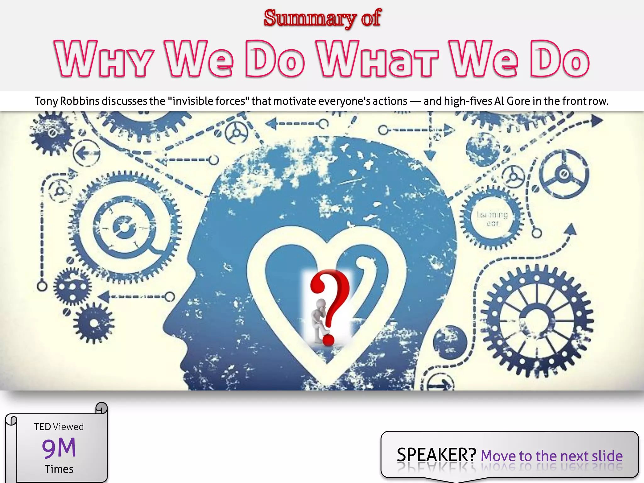 Why We Do What We Do by Tony Robbins | PDF