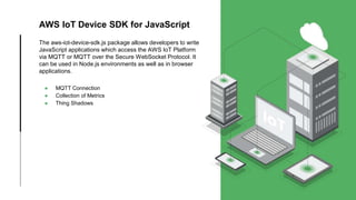 Why we need internet of things on Node.js
