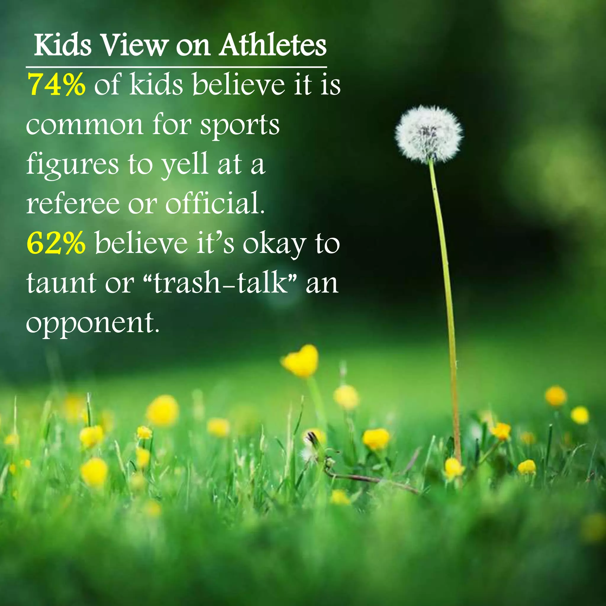 Why we need sports character development | PPTX