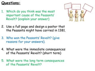 PRESENTATION: Why were the peasants "revolting"? | PPT