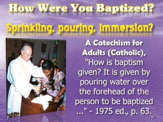 Why Were You Baptized | PDF | Christianity | Religion & Spirituality