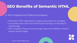 Why We Should Consider Semantic HTML for SEO - Manali - 9th feb.pptx