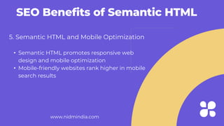 Why We Should Consider Semantic HTML for SEO - Manali - 9th feb.pptx