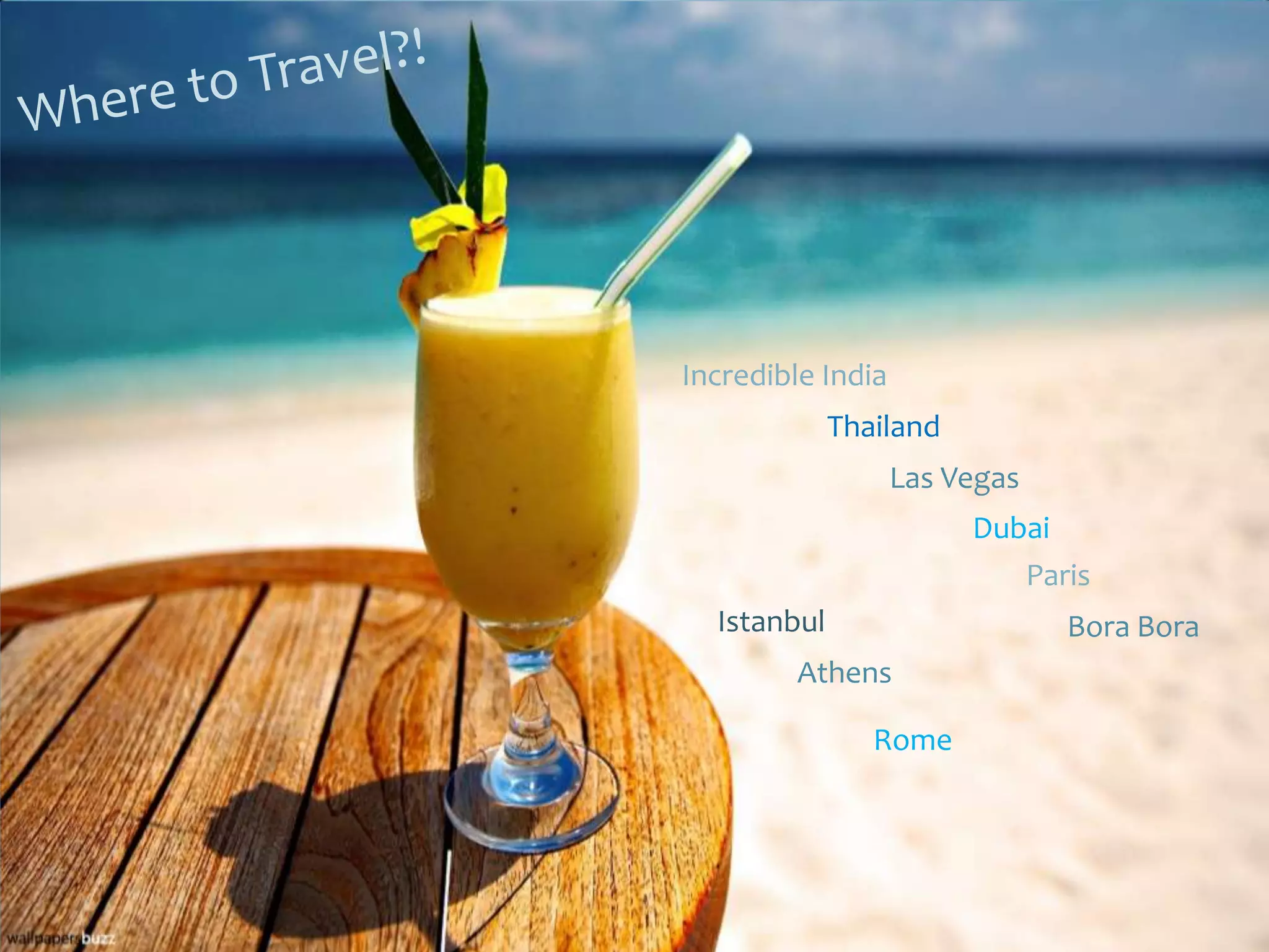 Why we travel | PPTX