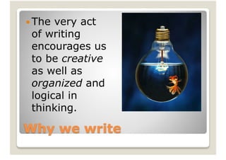 Why We Write | PPT