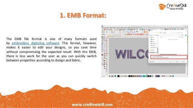 Wilcom Embroidery Software Leading The Embroidery Digitizing Industry ...