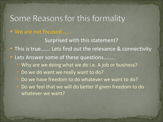 Why Wishing Becomes Formal | PPT