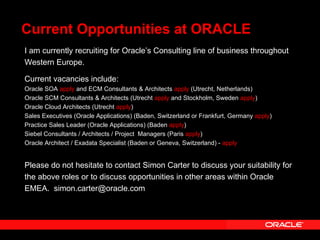 Why Work For Oracle | PPT