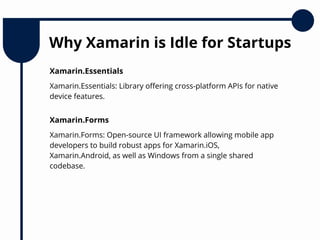 Why xamarin app development is growing for startups | PPT