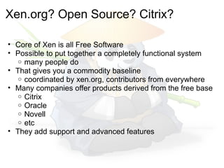Why xen slides | PDF