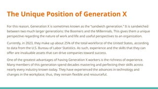 Why You Can’t Afford to Ignore Generation X in the Workplace Anymore ...