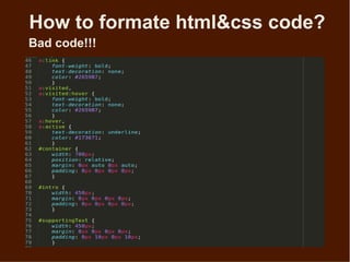 Why are you coding like this? | PPT