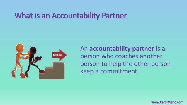 Why you need an accountability partner