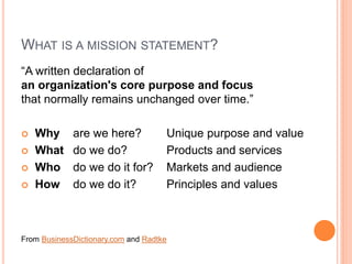 Weber, Kai - Why you need a tech comm mission statement - tekom 131107 ...