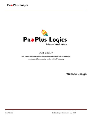 Why you need a website? by Proplus Logics Coimbatore | PDF | Web Development | Internet