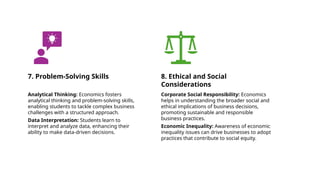 Why You Need to Study Business Economics.pptx
