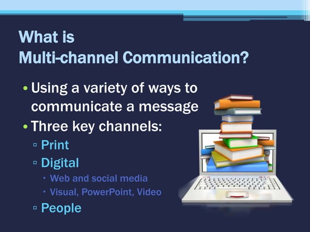 Why your church needs to create multi channel communications | PPT