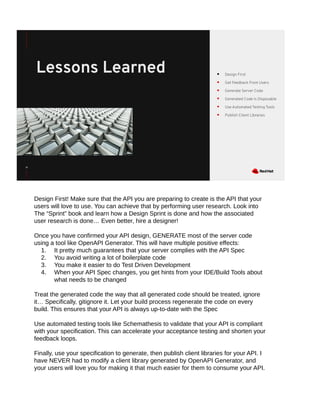 Why You Should Be Doing Contract-First API Development | PDF