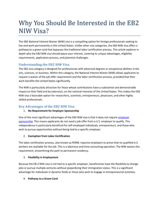 Why You Should Be Interested in the EB2 NIW Visa.docx