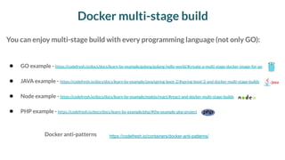 Why You Should be Using Multi-stage Docker Builds in 2019 | PPT